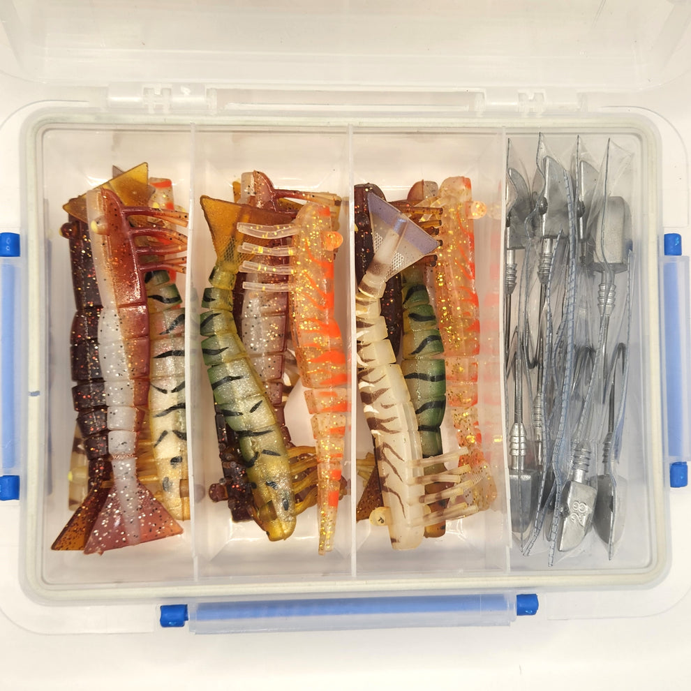 Dirty Box Complete Prawn Fishing System | Soft Plastic Prawns (soc ...