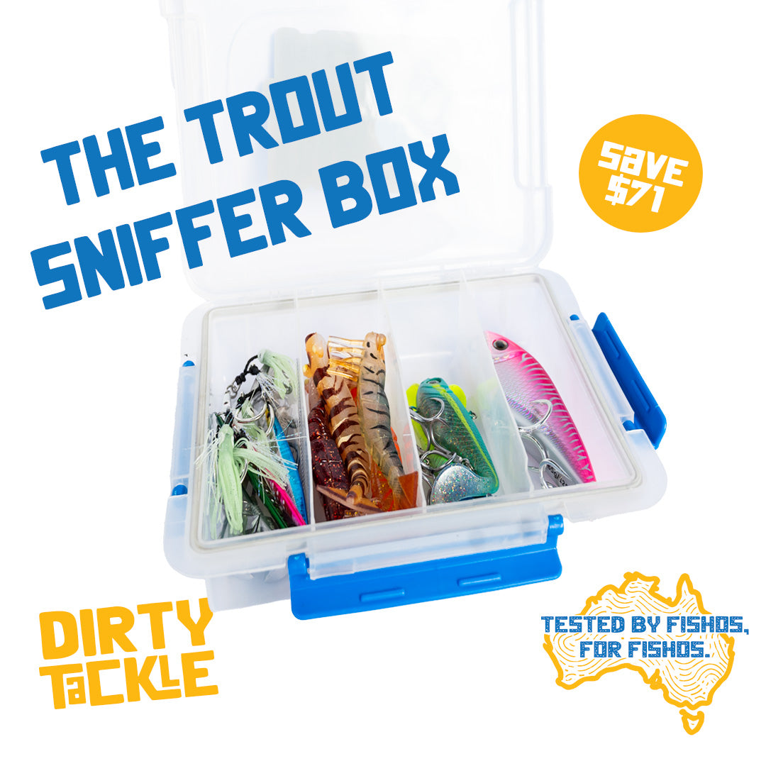 The TROUT SNIFFER Box - Ultimate Trout Bundle – Dirty Tackle